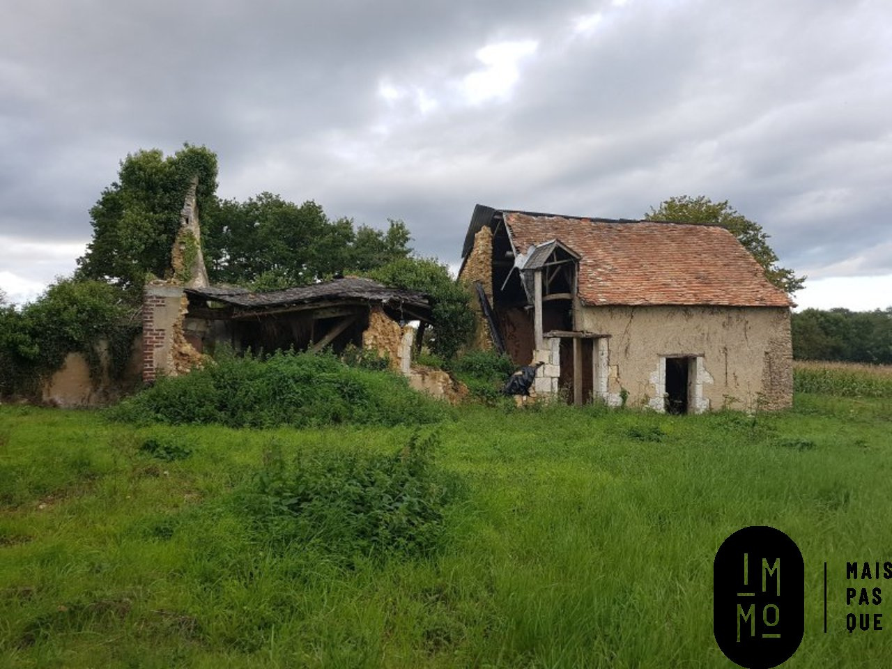 vente Terrain constructible avec ruine